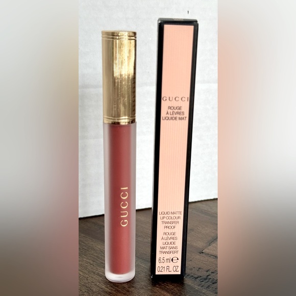 Gucci | Makeup | Gucci Matte Liquid Lipstick 55 Janet Rust | Poshmark